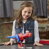 Marvel Spider-Man Web Chompin' Spider-Rex Action Figure, Sounds and ...