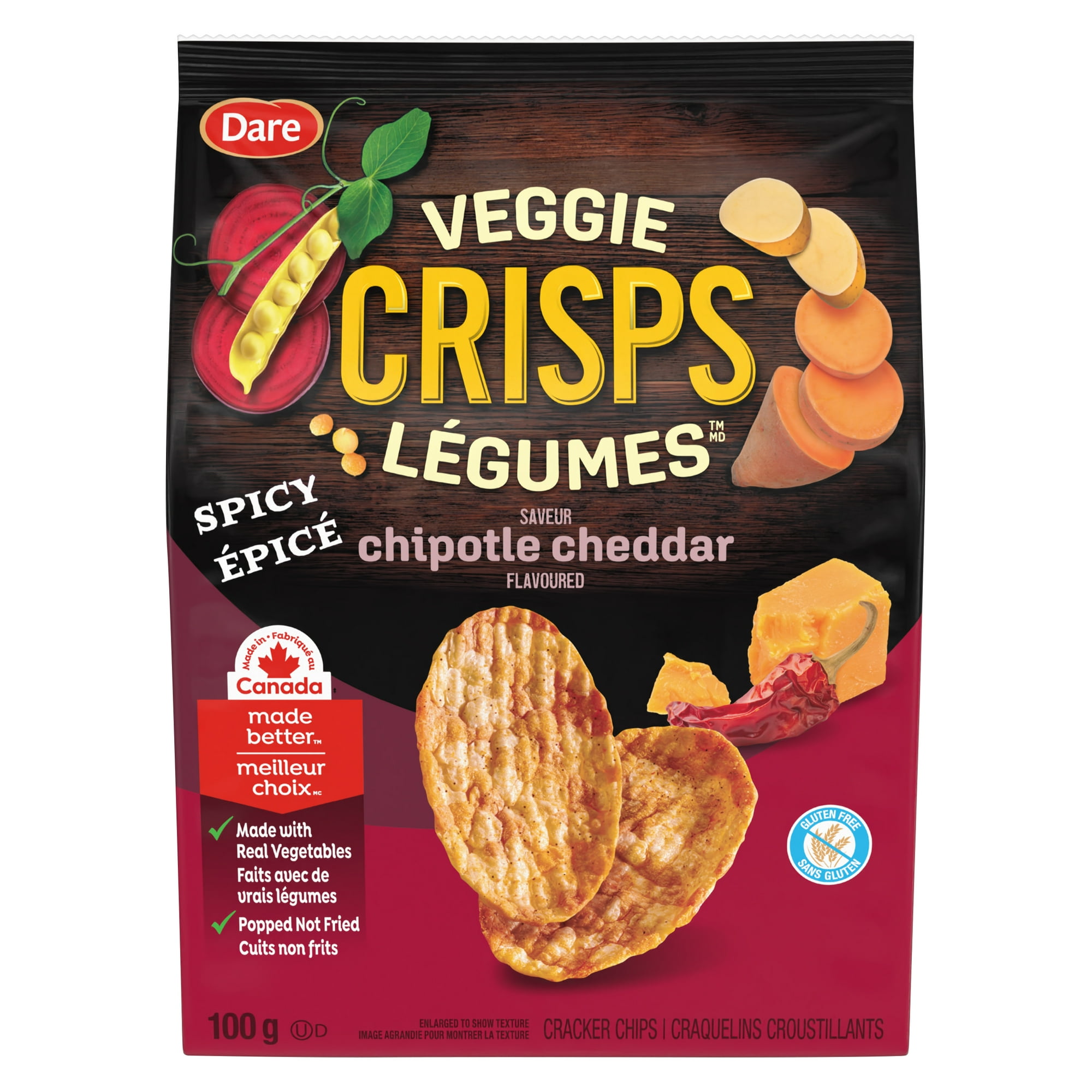 Click here for Off The Eaten Path Dare Veggie Crisps Spicy Chipot... prices