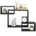 Ballucci Interlocking Floating Shelves, Horizontal or Vertical Display ...