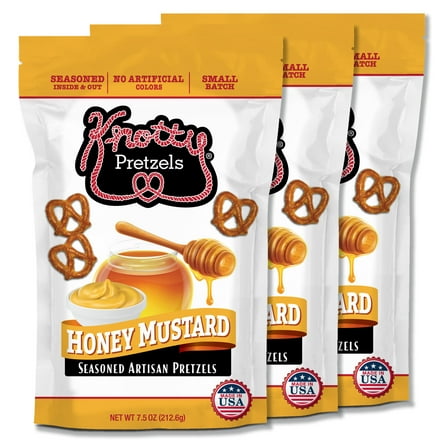 Knotty Pretzels, Knotty Pretzels, 7.5 Ounce, Pack Of 12 - Walmart.com