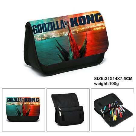 Godzilla vs King Kong pencil case pencil case primary and secondary ...