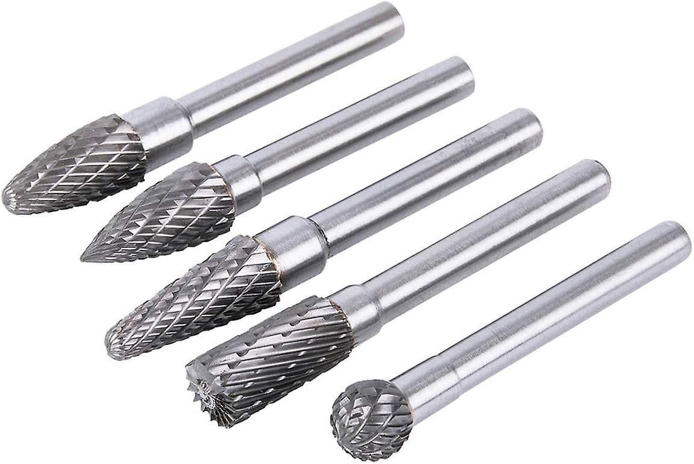 BR Juego de fresas rotativas de carburo de tungsteno - 5 piezas, 610 mm ...
