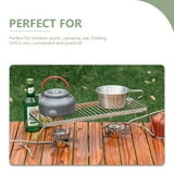 unbranded Outdoor Camping Barbecue Rack Mini Pot Support Barbecue Wire ...
