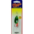 Mepps Aglia Plain Treble Fishing Lure, Green Platinum, 1/4 Oz - B3 GRP ...