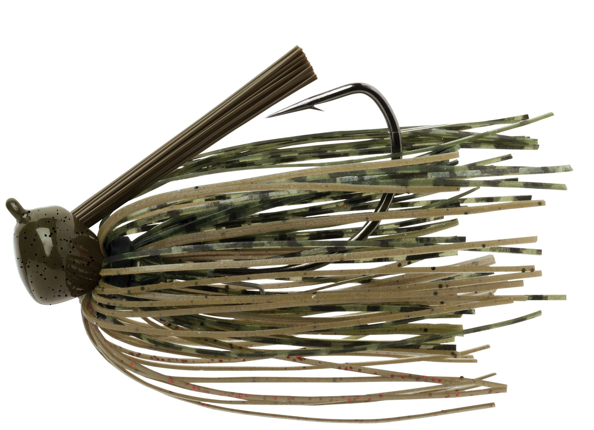 Terminator Weedless Football Jig Green Pumpkin - Walmart.com