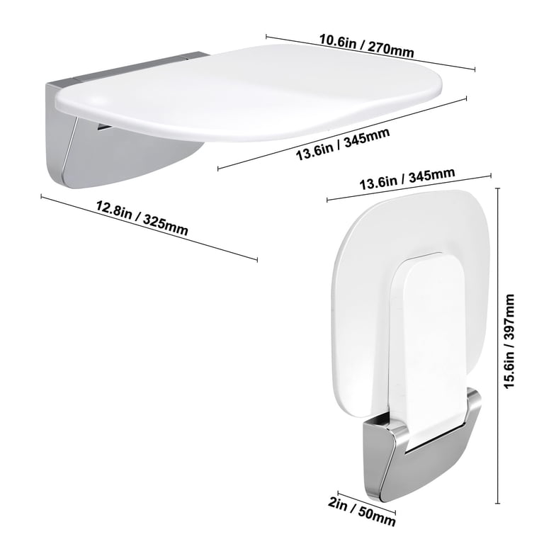 Shower Bench Seat Dimensions