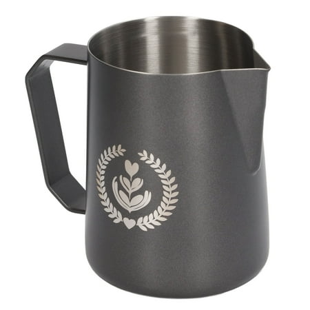 Milk Frother Cup, Comfortable Grip Safe Milk Frothing Pitcher 304 ...