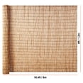 KFFKFF Reed Privacy Screen, 4x16.4 ft, Natural Reed Roll-Up Fence for ...