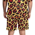 Mens Hawaiian Shirts And Shorts Set Mens 2 Piece Short Set Mens