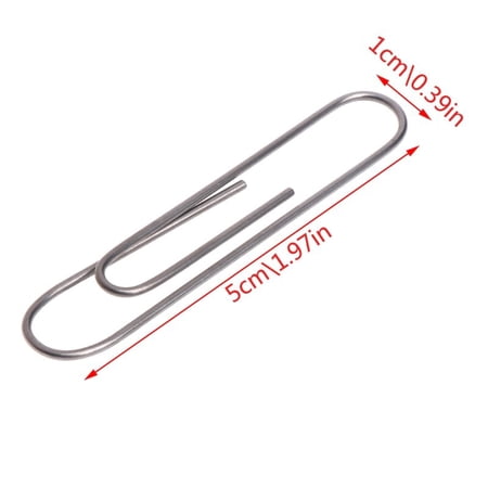 Self Bending Paperclip Nitinol Shape Memory Shift Magic Trick Drop ...