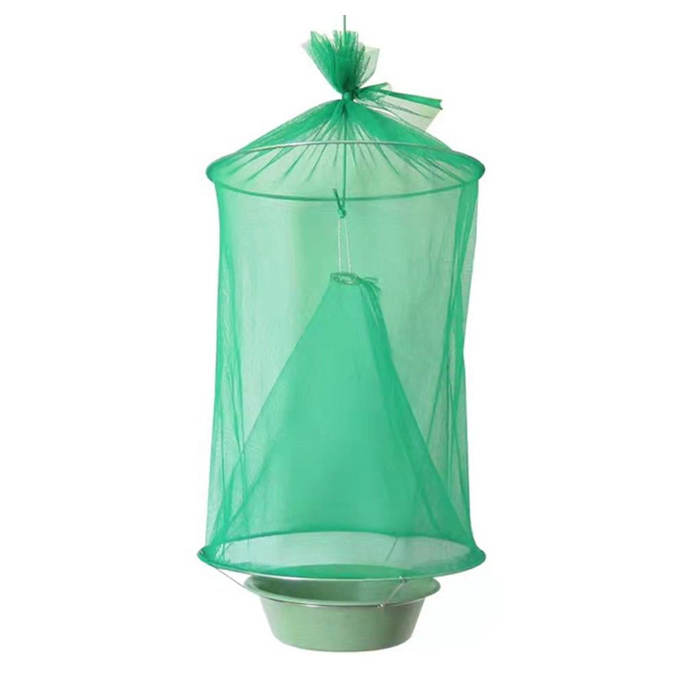 Trampa colgante para moscas, jaula reutilizable plegable para moscas ...