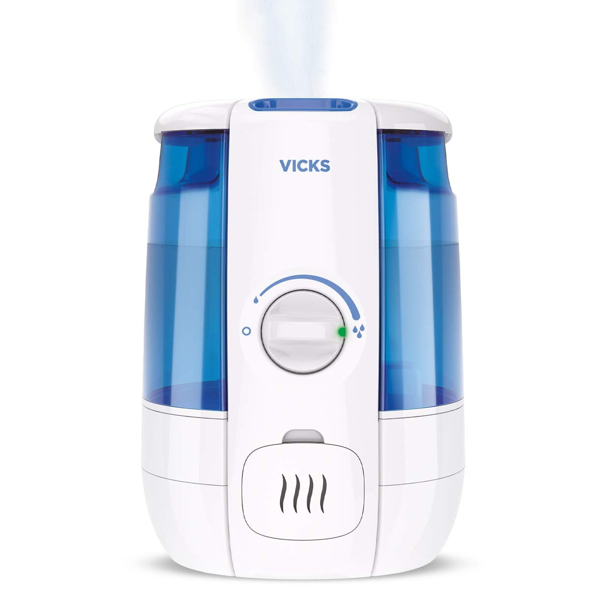 Unknown Vicks Filter-Free Coolrelief Cool Mist Humidifier  Medium Room  1.2 Gallon Tank Â€ Visible  Medicated Ultrasonic Humidifier For Baby  Kids An