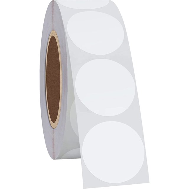 1 inch Circle Stickers Dot Label Color Coding Labels Adhesive Round ...