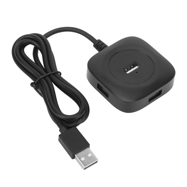 Extensor USB, concentrador de datos USB de 4 puertos, divisor, adaptador multipuerto, expansor ...