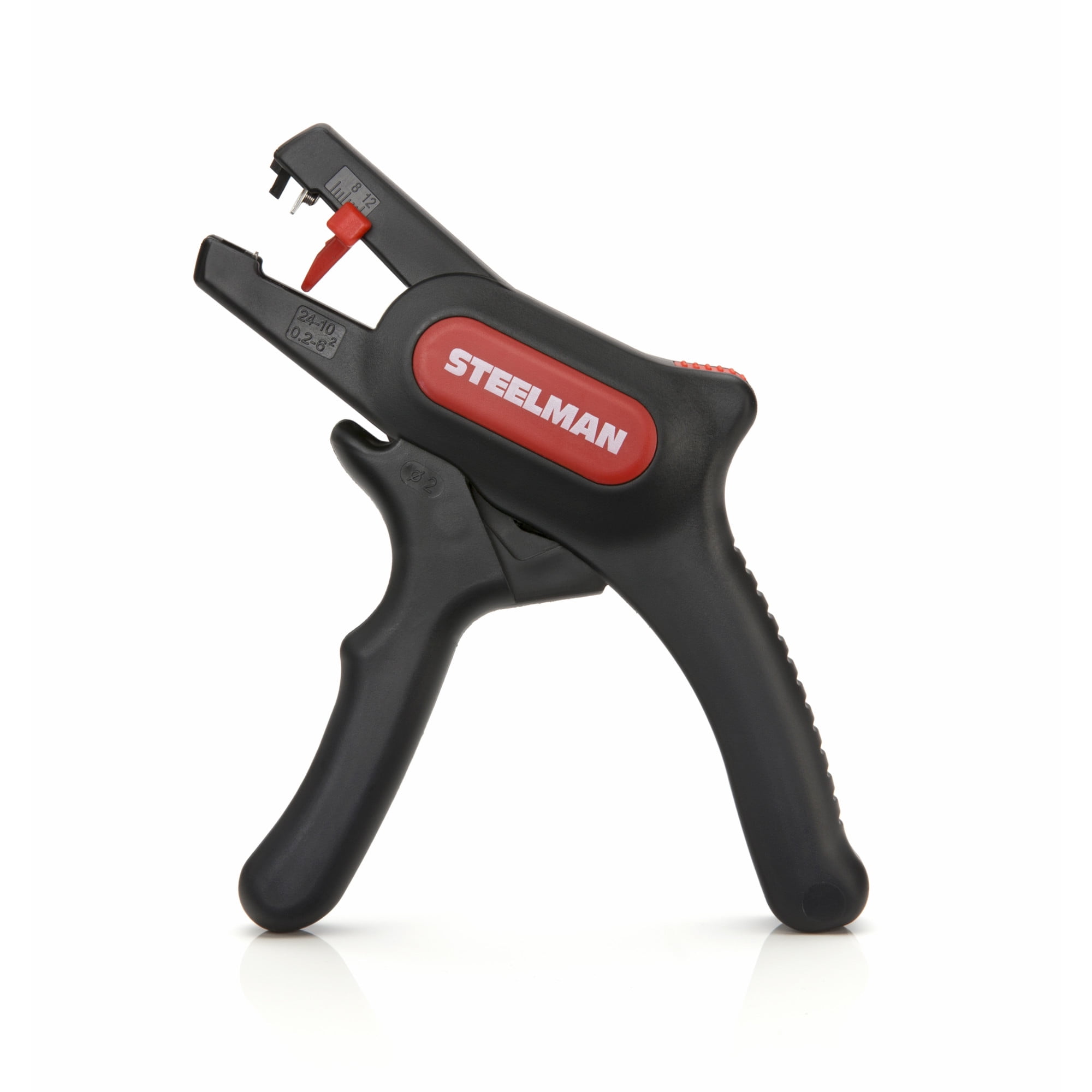 STEELMAN 41865 Self-Adjusting Pistol Grip Wire Stripper and Cutter ...