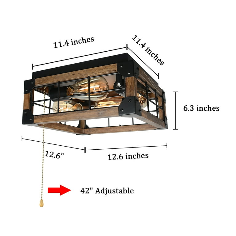 Pull Chain Ceiling Light Uk | Shelly Lighting