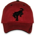 Ford Bronco Racing Hat for Men - Crimson Black Ford Baseball Cap Logo ...