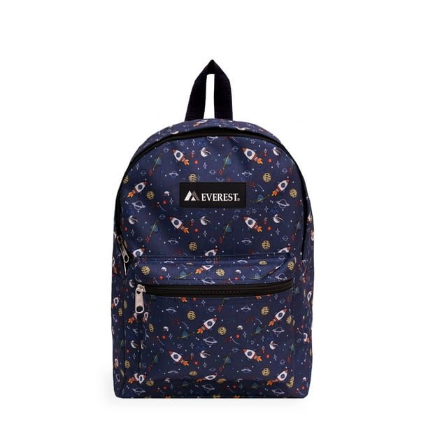 Everest Unisex Basic 15" Backpack, Space Pattern - Walmart.com