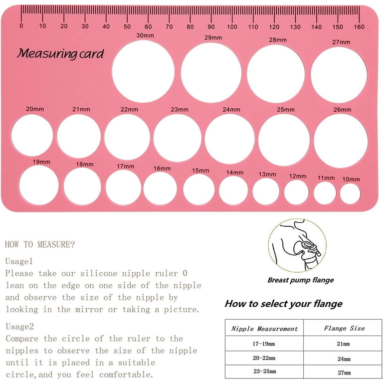 Printable Flange Size Measuring Tool
