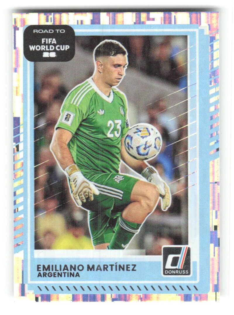 2025-26 Donruss Road to FIFA World Cup Silver #160 Emiliano Martinez ...