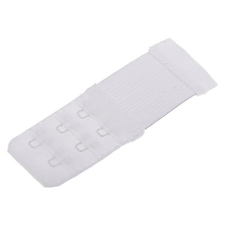 1 Piece Nylon Bra Extender Strap Repment Elastic Extension White ...