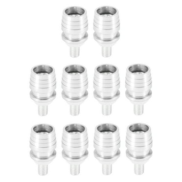 10pcs Universal 6mm Motorcycle License Plate Frame Bolt Screw Fastener ...