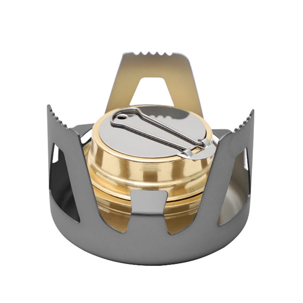 Spirit Mini Copper Spirit Cooker Estufa De Camping Portátil Con Soporte ...