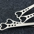 6pcs Stainless Steel Heart Shape Spoons Scoop Stirring Spoon Tableware ...