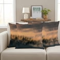 Abstract Pine Trees Throw Pillow Covers 20 x 20 Inch Pillow Covers Set ...