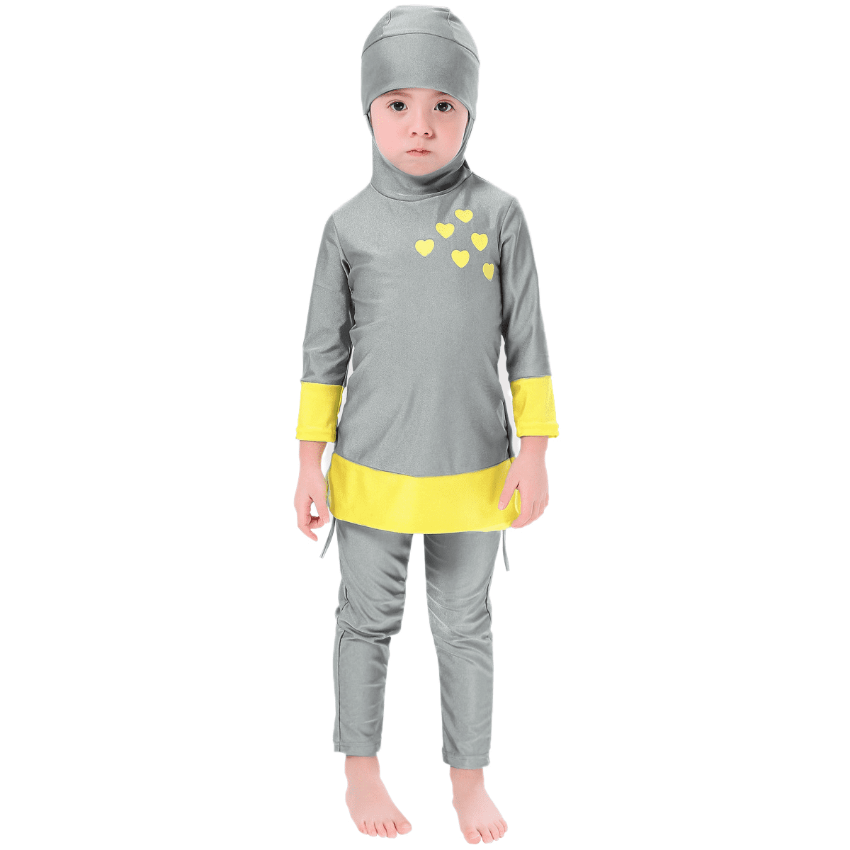 IBTOM CASTLE Girl Burkini Swimsuits Modest Muslim Islamic Long Sleeve ...
