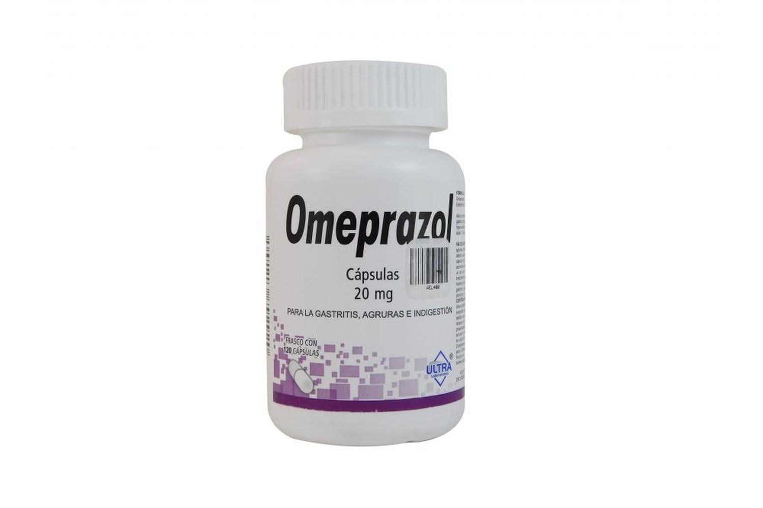 Omeprazol 20 mg Frasco Con 120 Cápsulas Omeprazol PIEZA | Walmart en línea