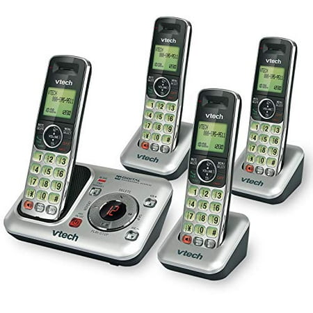 Vtech Two Handset Cordless Phone System Cs64192