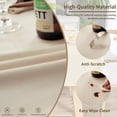 Waterproof Rectangle Tablecloth, Oil and Spill Proof Vinyl Table Cover ...