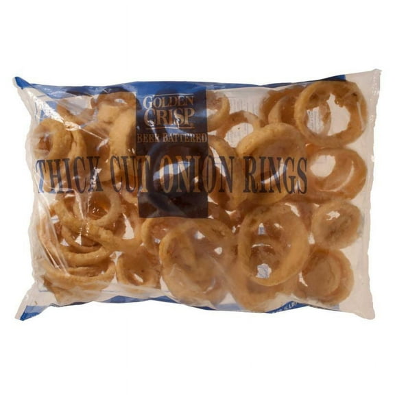 McCain Brew City Beer Battered Thin Cut Onion Ring, 2.5 Pound 6 per ...