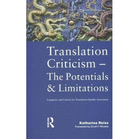 Translation Criticism- Potentials and Limitations: Categories and ...