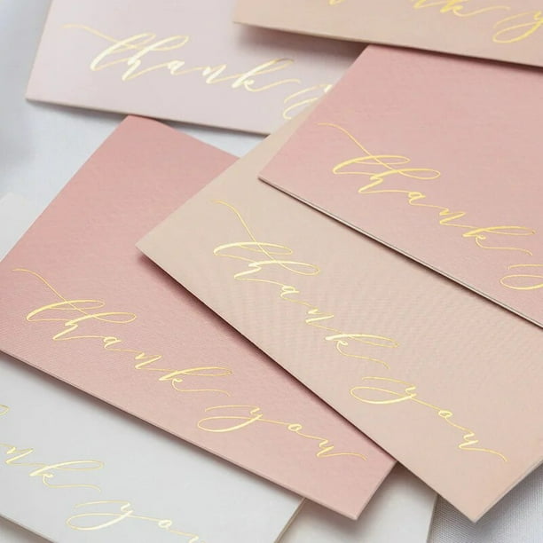 Tarjetas De Agradecimiento En Relieve