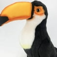 Simulated toucan plush doll, bird type plush toy, children's doll ...