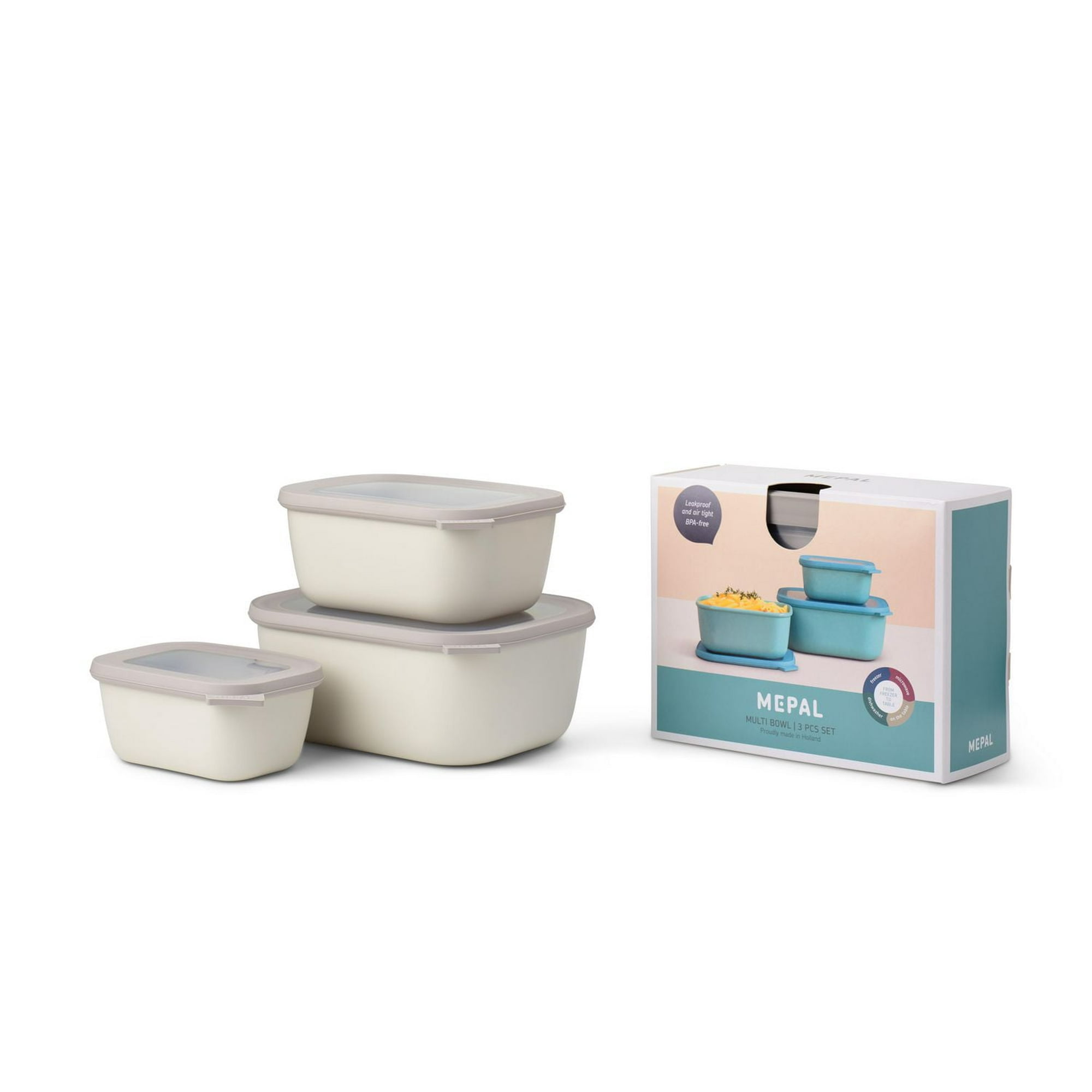 Click here for Mepal Cirqula Bowl Set 3pc Rectangular prices