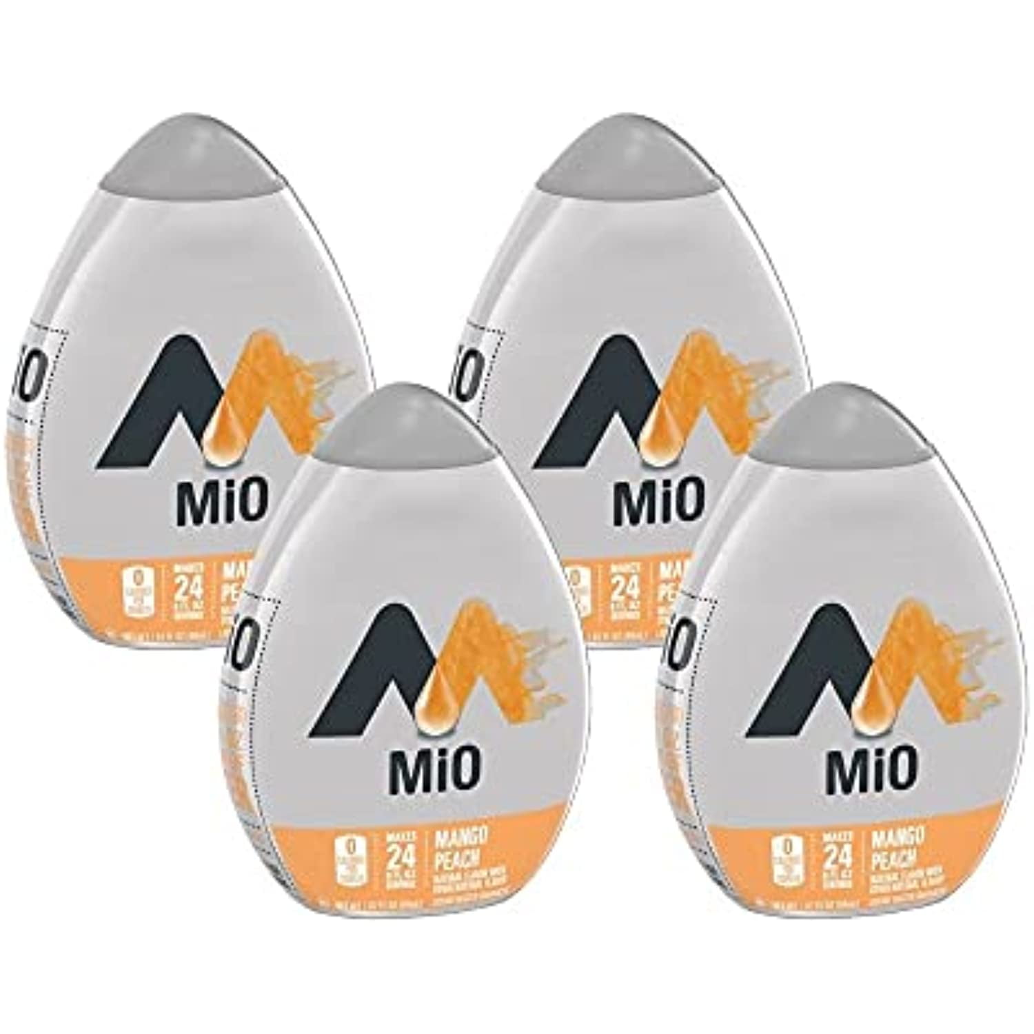 Mio Liquid Water Enhancer, Mango Peach - Caffeine Free, Made With ...