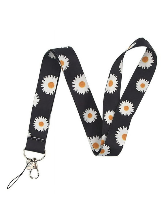 50 Pack Black Lanyard Bulk Lanyards for Id Badges Flat Lanyard with ...