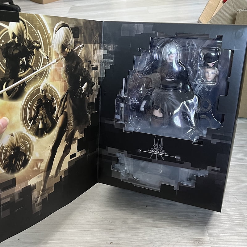 Play Arts-Kai NieR Figura de acción: AutomMi2 Type B 2B, DX Deluxe ...