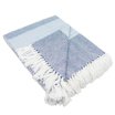 DII Woven Decorative Throw, 50"x60", 100% Cotton, Blue - Walmart.com