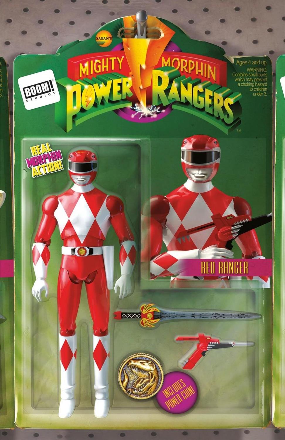 Mighty Morphin Power Rangers 2D Blanco | Walmart en línea