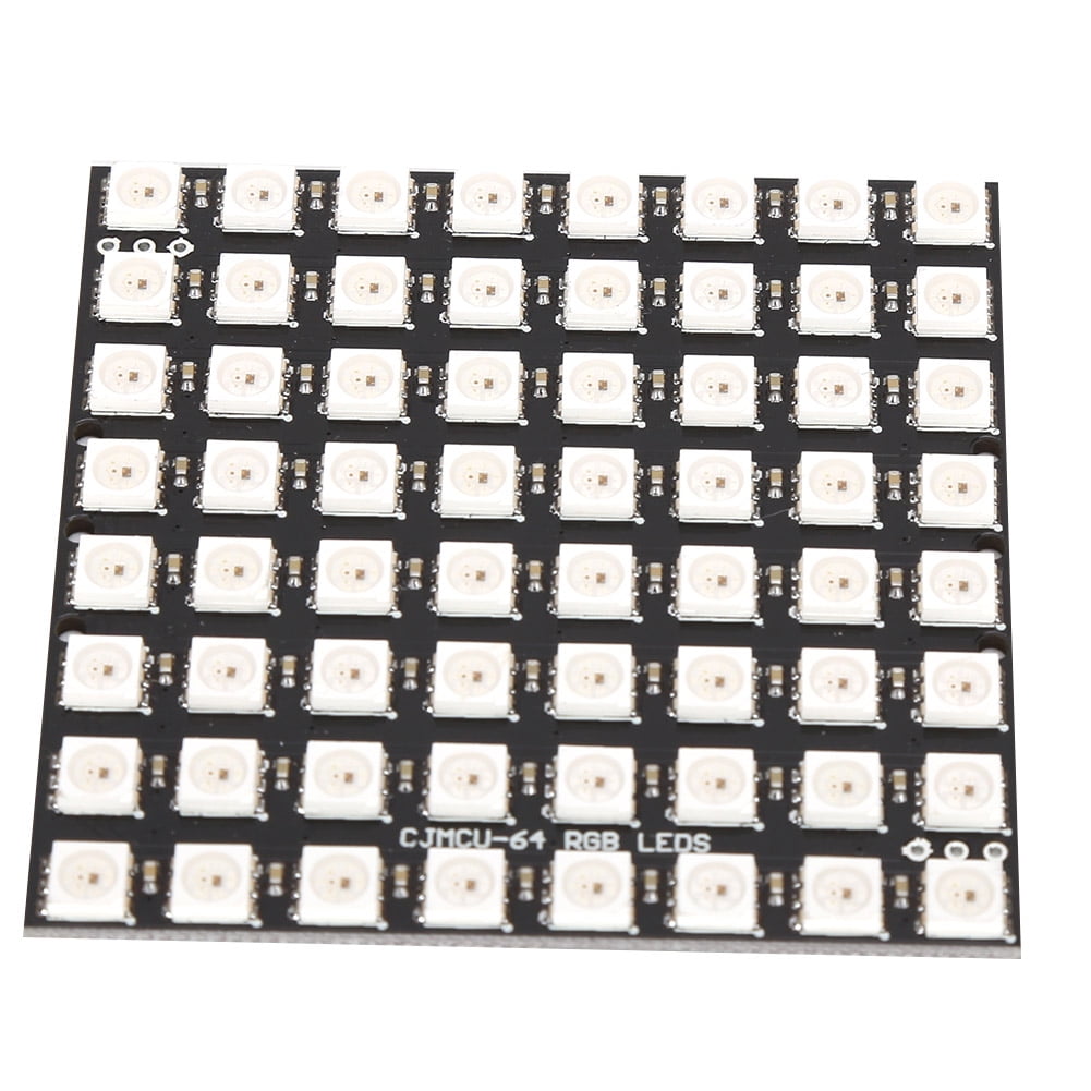 RGBLED, placa de desarrollo LED de 64 dígitos Placa LED Placa de ...