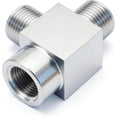 BDKWID-Stainless Steel 304 Street Tee Pipe Fitting,1/8" NPT Female x 1/ ...