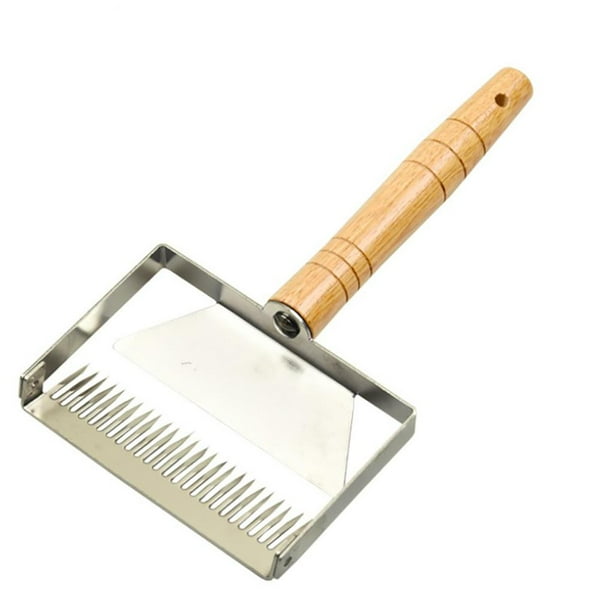 mmirethe Stainless Steel Beekeeping Fork Bee Plastic Handle Honey Fork ...