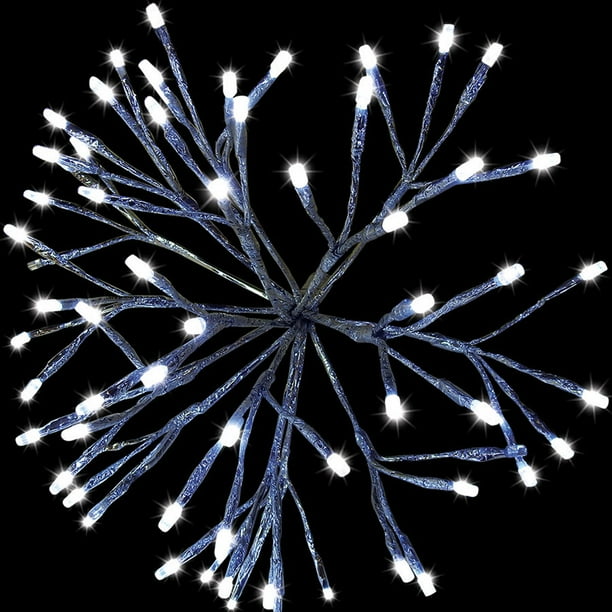 Celebrations LED-16SHS-SPWA Christmas LED Shimmer Sphere Light, Pure ...