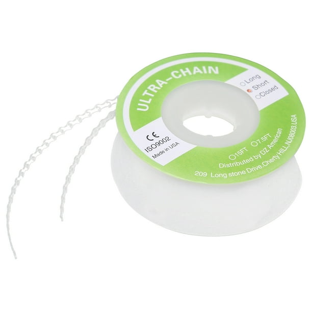 Orthodontic Rubber Chain, Safe Easy Use High Strength Orthodontic Chain ...