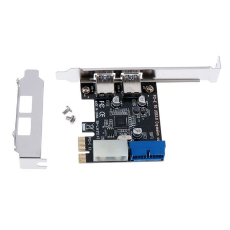 PCI-E to USB Adapter Card USB 3.0 5 Gbps Speed Hub Extension Card with ...