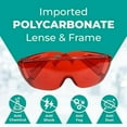 Dental Protective Goggles, Red Lens, 1 Pack - Walmart.com